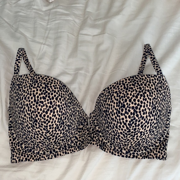 Shade & Shore | Swim | 34dd Cheetah Swimsuit Bra Top | Poshmark